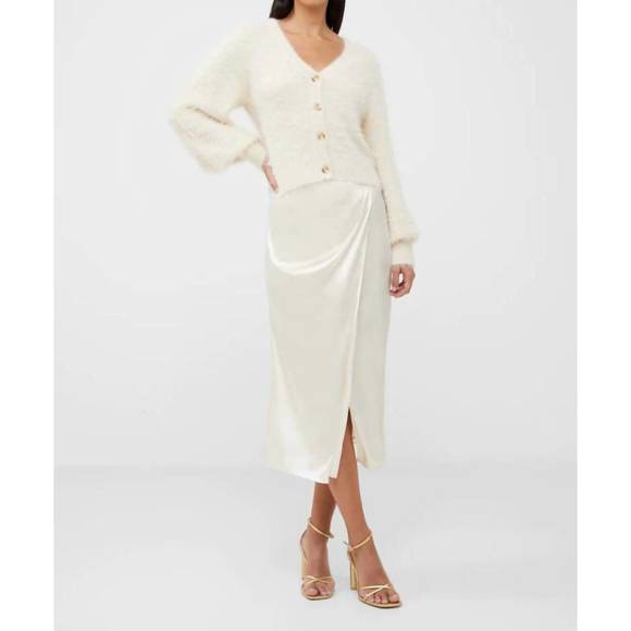 French Connection | Skirts | New French Connection Inu Satin Wrap Midi ...